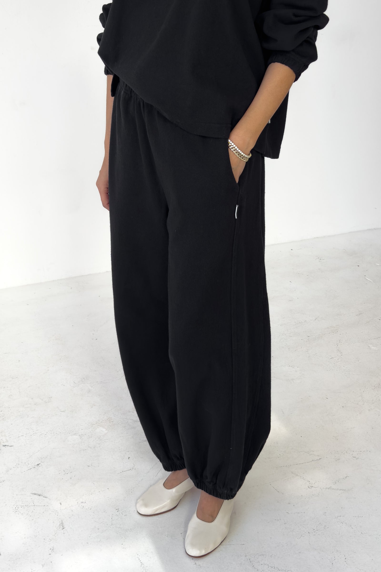 Balloon Pants - BLACK