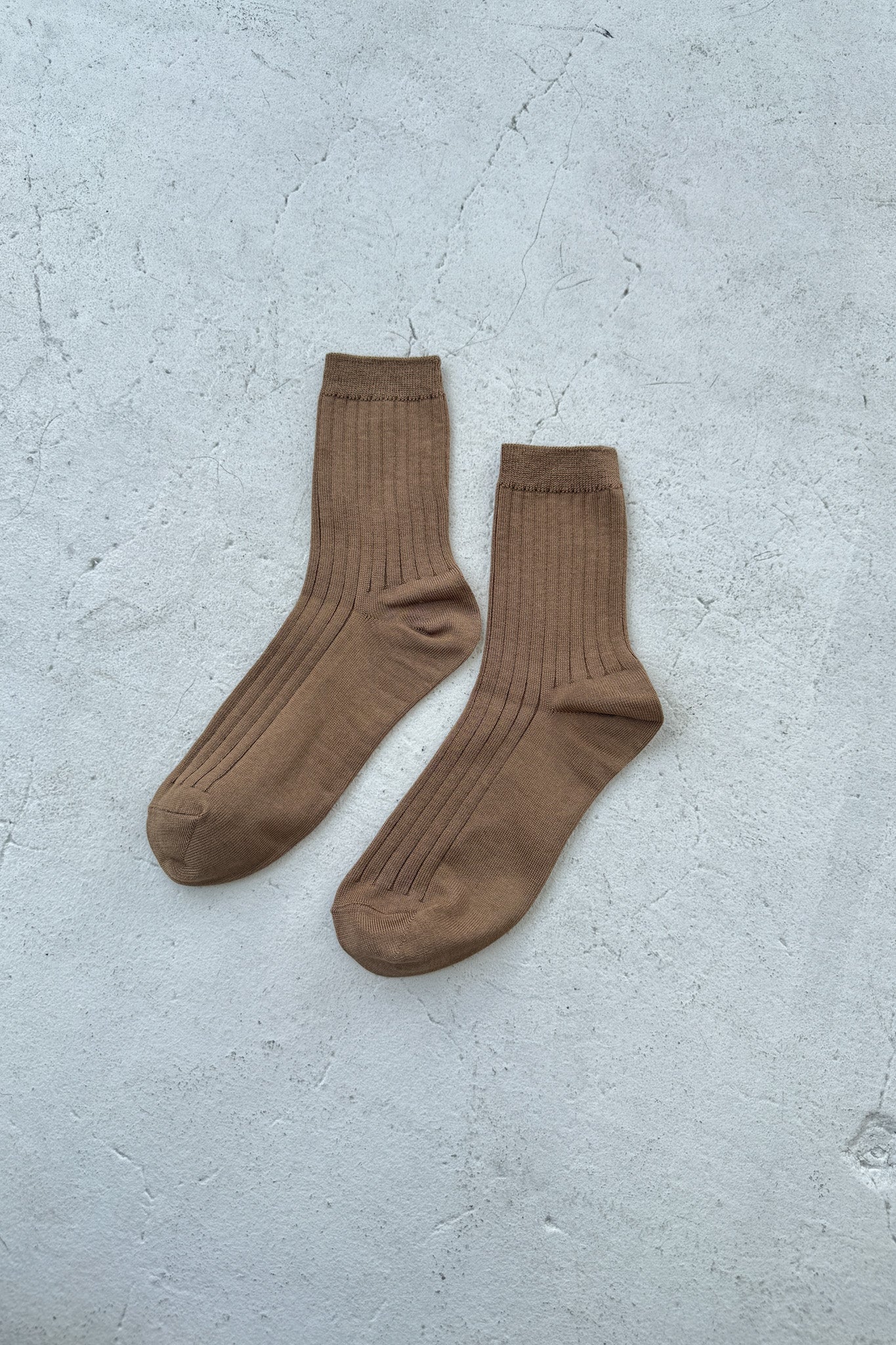 Her Socks (MC cotton) - Dark Tan
